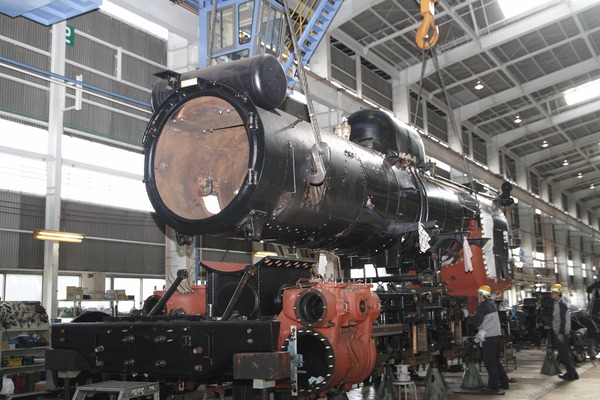 JR東日本、復元工事中の蒸気機関車C58-239号機を報道陣に公開 - TRAICY（トライシー）