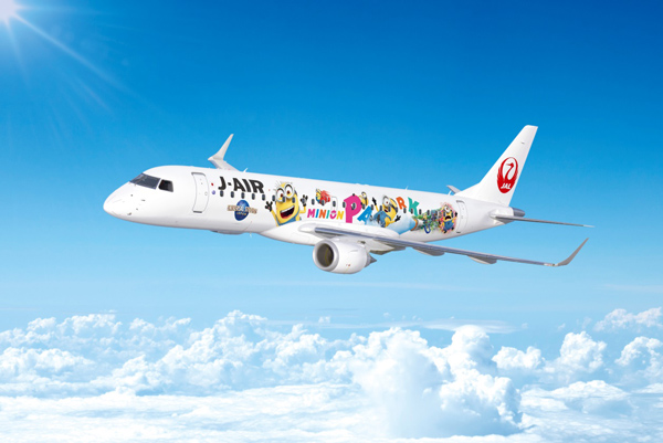 「JALミニオンジェット2」、5月31日より就航 ジェイエアのE190型機で - TRAICY（トライシー）
