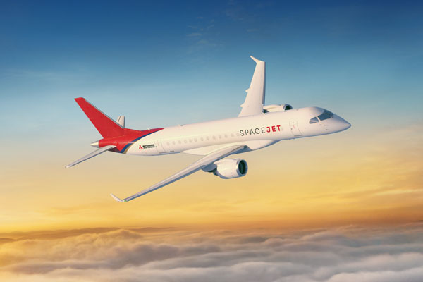 三菱航空機、MRJを「Mitsubishi SpaceJet（三菱スペースジェット）」に - TRAICY（トライシー）
