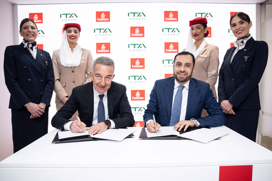 Emirates Airlines And ITA Airways Reach Codeshare Agreement TRAICY Global Emirates Airlines And ITA Airways Reach Codeshare Agreement TRAICY Global